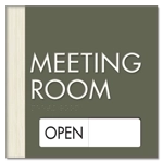 Sliding Door Signs For Vacant Rooms | MultiHousingSigns.com