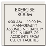 Common Room Signs | Luxe | MultiHousingSigns.com