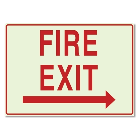 Glow in the Dark | Exit Door Signs | MultiHousingSigns.com