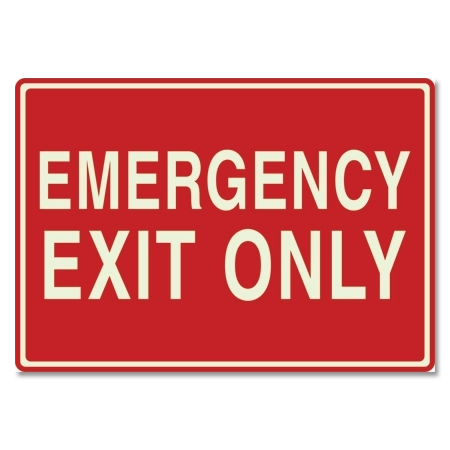 Glow in the Dark | Exit Door Signs | MultiHousingSigns.com