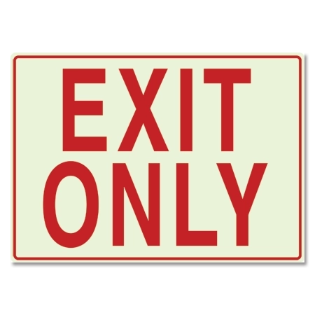 Glow in the Dark | Exit Door Signs | MultiHousingSigns.com