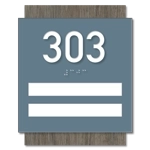 Door Number Signs | Structure | MultiHousingSigns.com