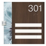 Door Number Signs | Botanica | MultiHousingSigns.com