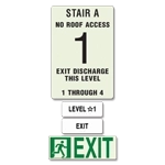 NFPA Signage | Exits, Stairs, & Levels | MultiHousingSigns.com