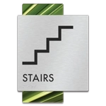 Stair Signs To Indicate Interior Stairways | MultiHousingSigns.com