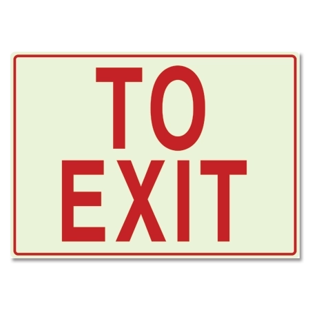 Glow in the Dark | Exit Door Signs | MultiHousingSigns.com