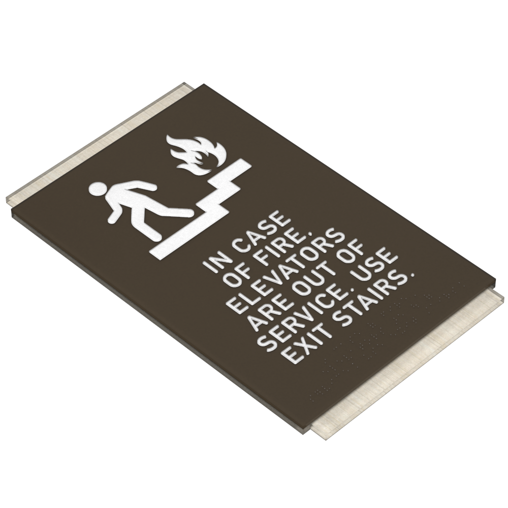 Stairs & Elevator Signs | STU-IFE148-A | Structure | STU-IFE148-A ...