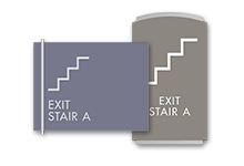 Stairway Floor Number Signs | MultiHousingSigns.com