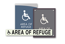 Area of Refuge Signs | Area of Rescue | MultiHousingSigns.com